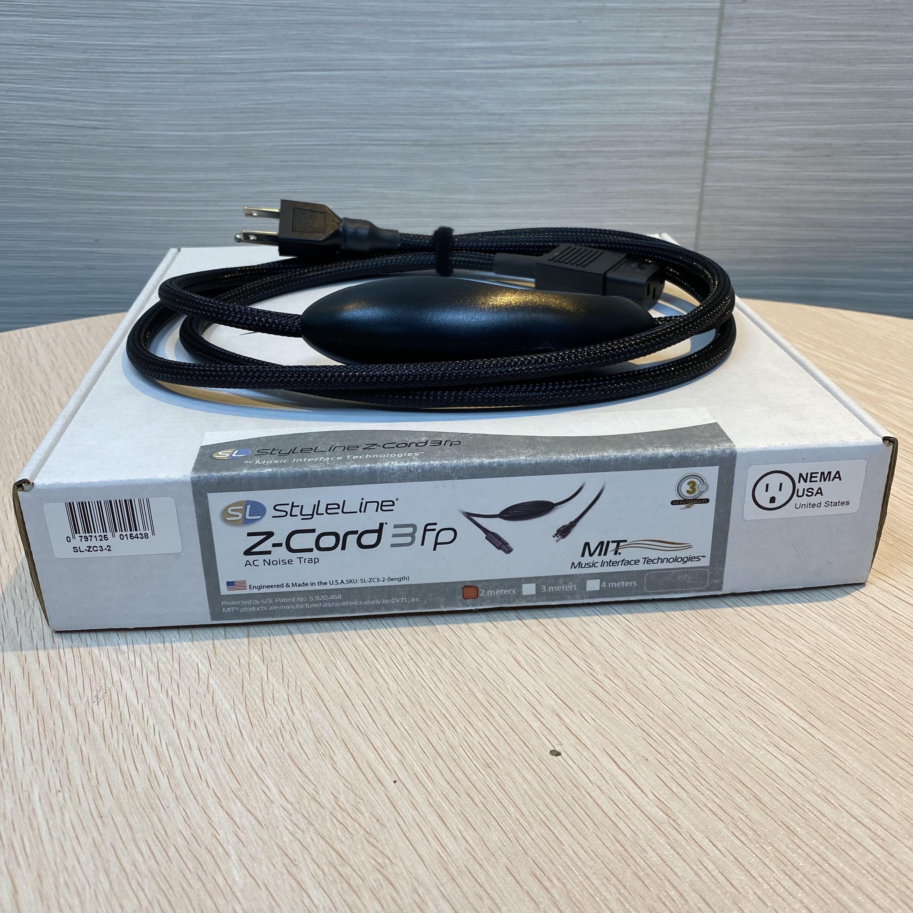 MIT SL Z-CORD 3FP POWER CORD 2M, 音響器材, 其他音響配件及設備 - Carousell
