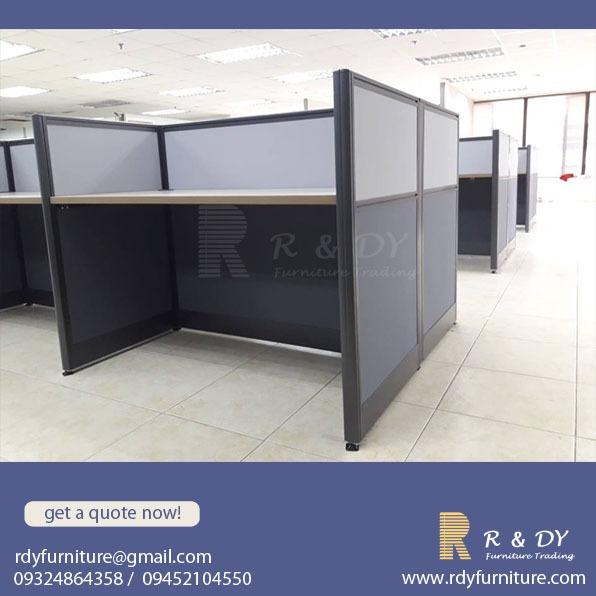 Modular Office Partition w/ tables, Office Cubicles, Workstation ...