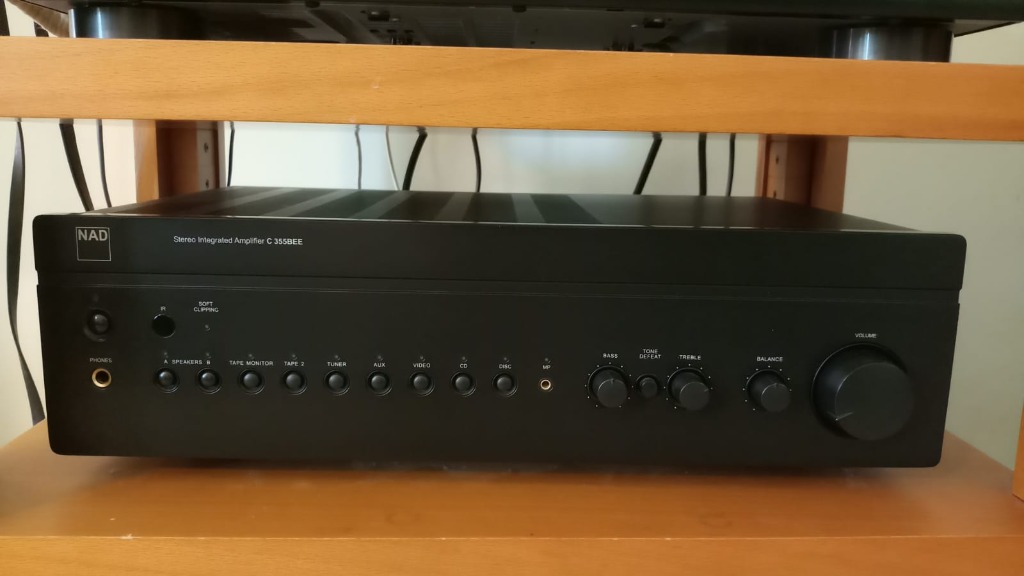 NAD C355bee integrated amplifier, 音響器材, Soundbar、揚聲器、藍牙喇叭、耳擴 - Carousell