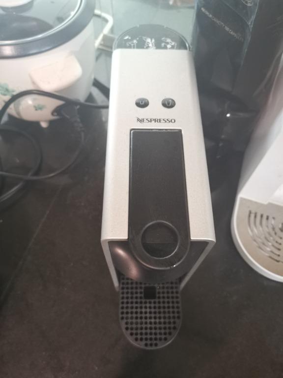 Nespresso Essenza Mini Coffee Machine silver, TV & Home Appliances ...