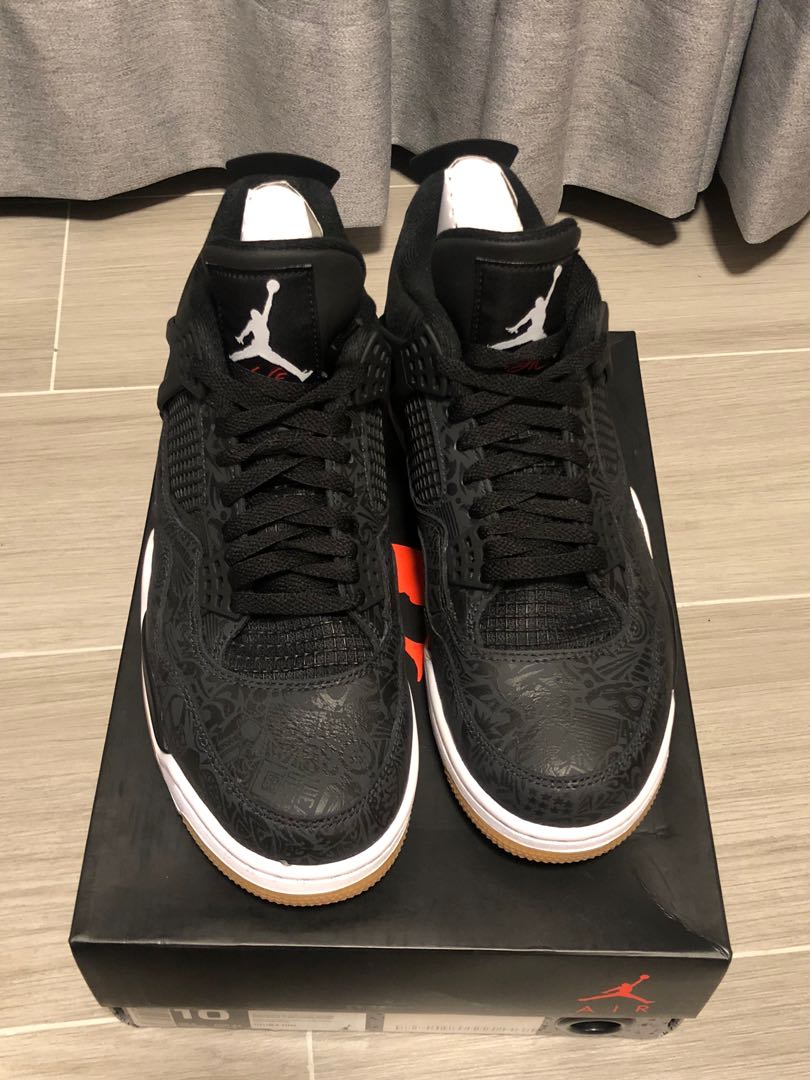 Nike Air Jordan 4 Retro SE Laser, 男裝, 鞋, 波鞋 - Carousell