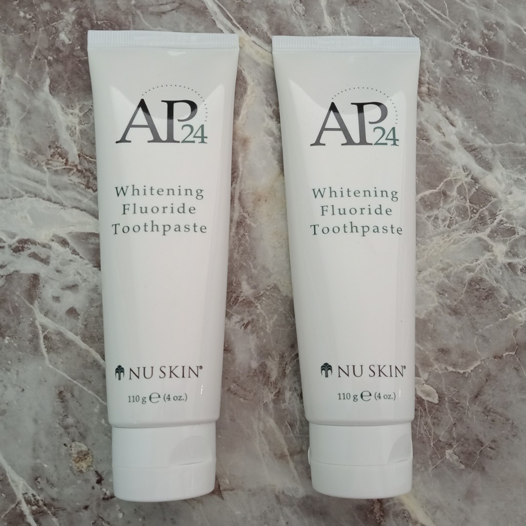 NU SKIN AP24 Whitening Fluoride Toothpaste 110g, Beauty & Personal Care ...