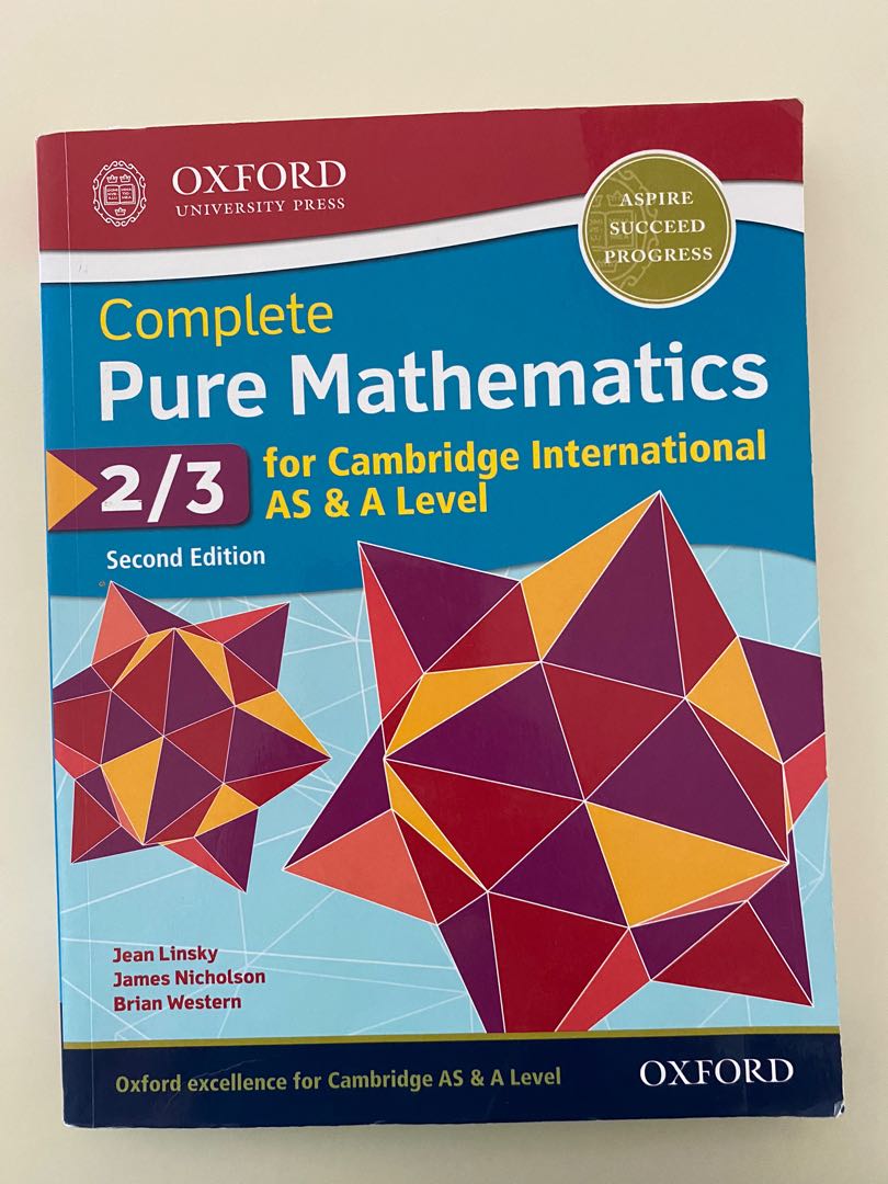 OXFORD Complete Pure Mathematics 2/3 for Cambridge International AS & A ...
