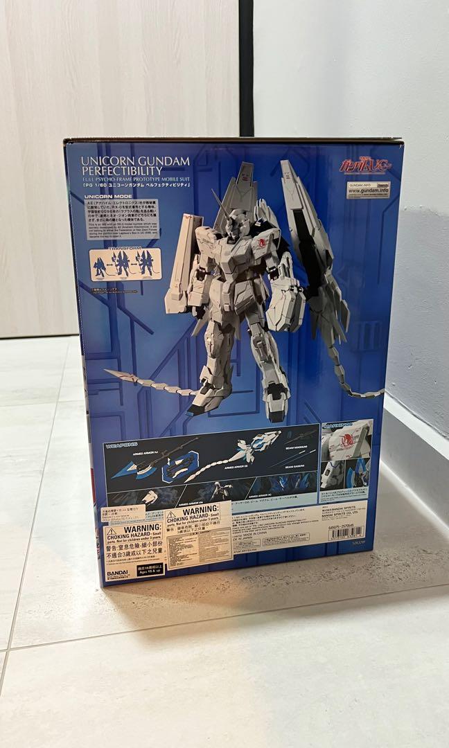 PG 1/60 UNICORN GUNDAM PERFECTIBILITY Perfect Grade, Hobbies & Toys ...