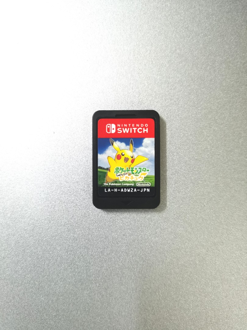 Pokemon Lets Go Pikachu (Cart Only) for Nintendo Switch Games, Video ...