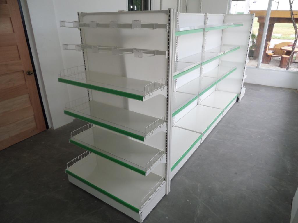 Polycarbonate Backing Gondola Shelves, Furniture & Home Living ...
