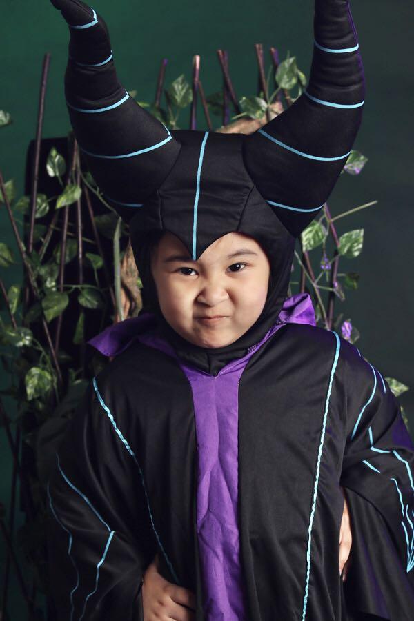 Pre-Loved Complete Maleficent Costume (4-5T), Babies & Kids, Babies ...