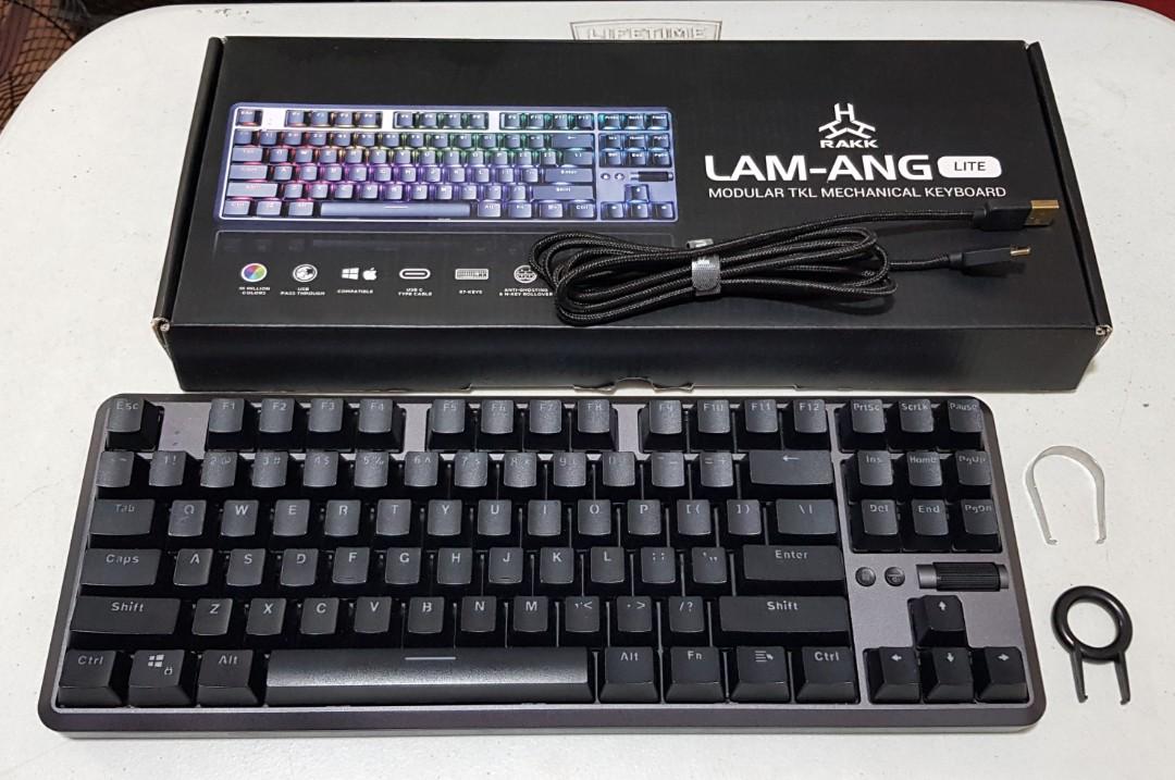 Rakk Lam-Ang Lite - Modular TKL Mechanical Keyboard, Computers & Tech ...
