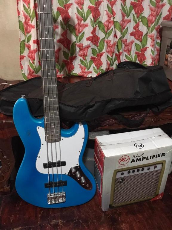 Rj Jazzcaster bass with Rj bass amplifier 20 watts, Hobbies & Toys ...