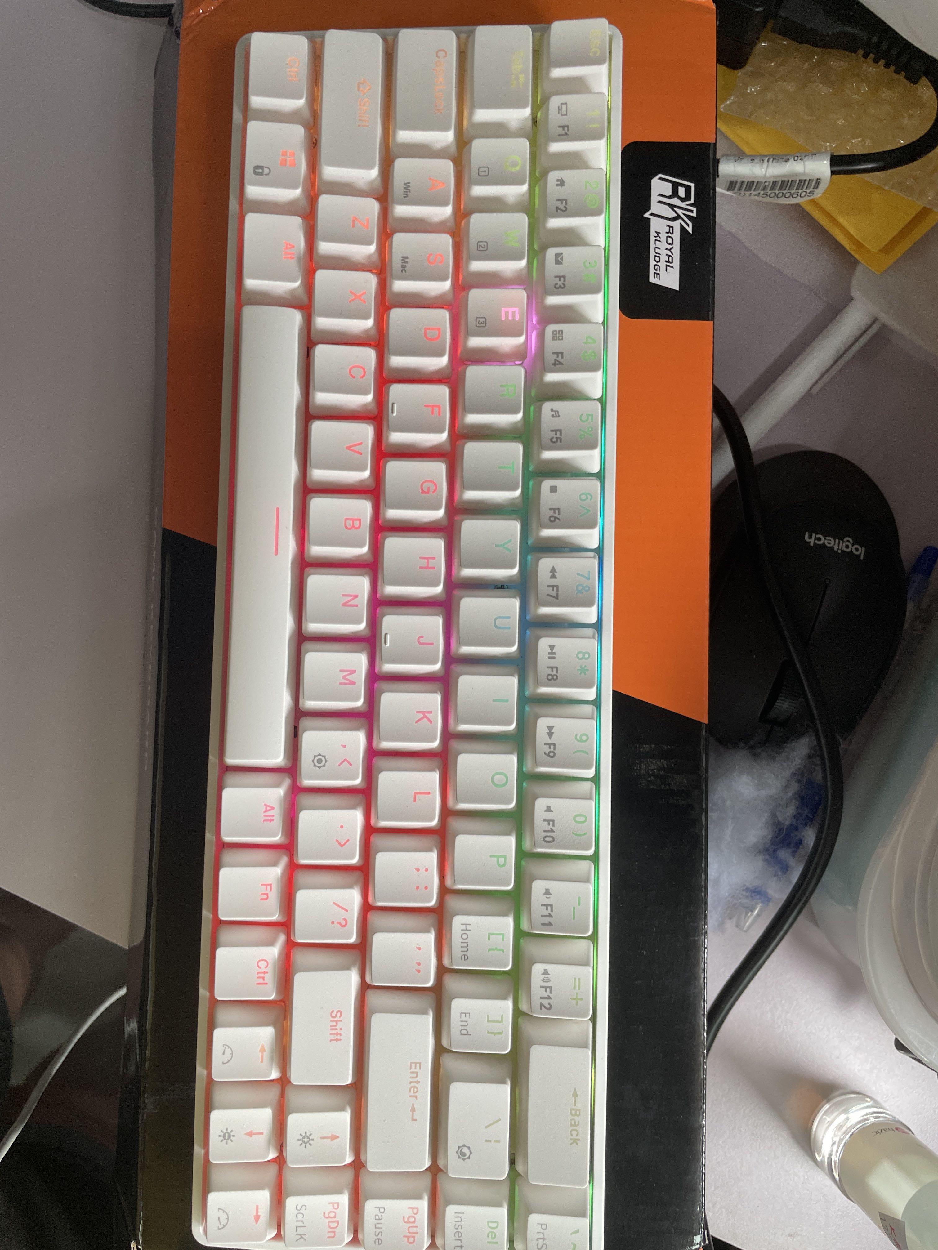 Royal Kludge RK68 RGb, Computers & Tech, Parts & Accessories, Computer ...