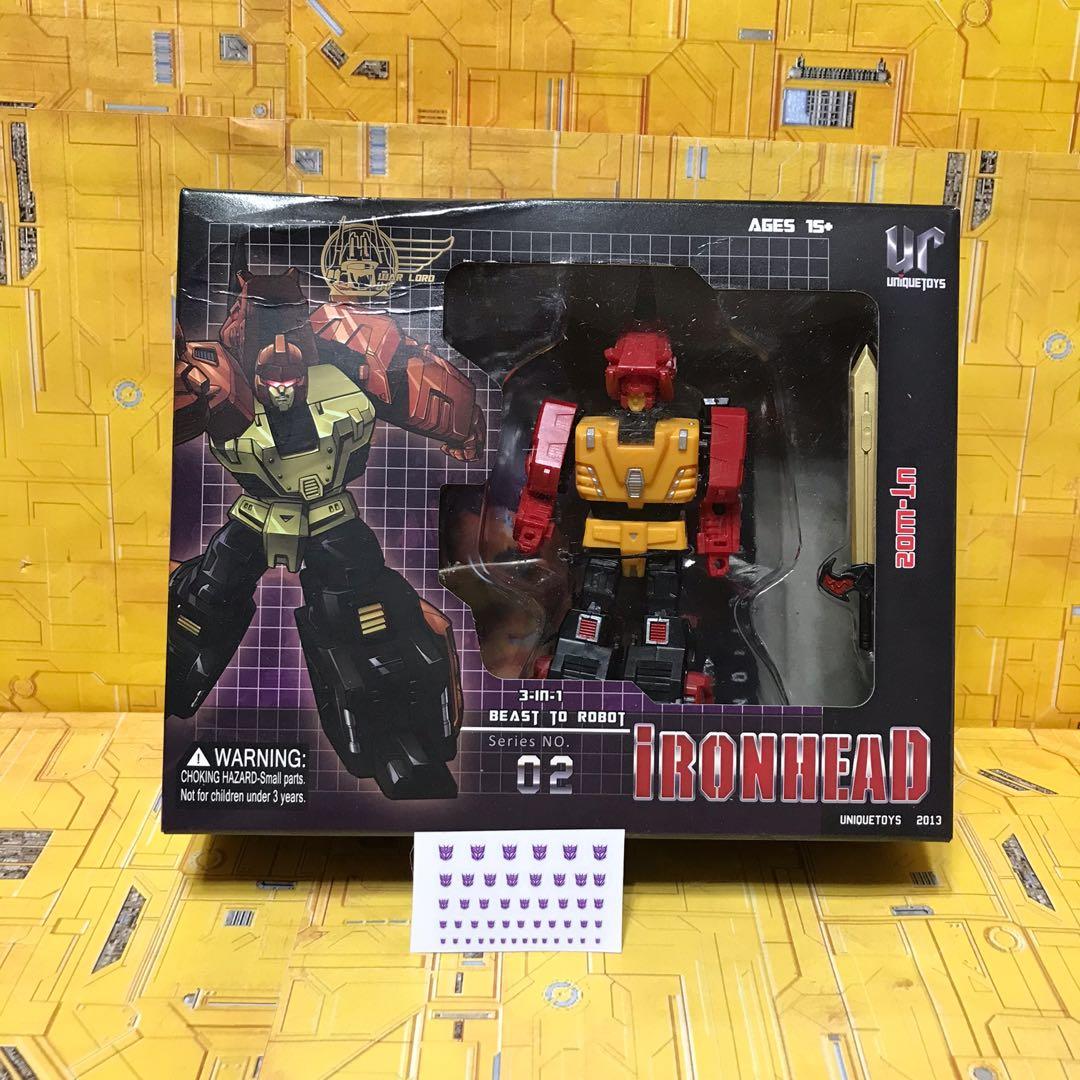 [Sale] Transformers Unique Toys UT - UT-W02 UTW02 War Rhino Ironhead ...