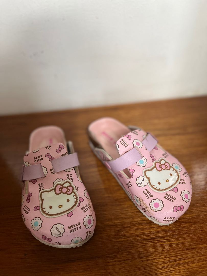 Sanrio Hello Kitty Slides, Women's Fashion, Footwear, Slippers and ...