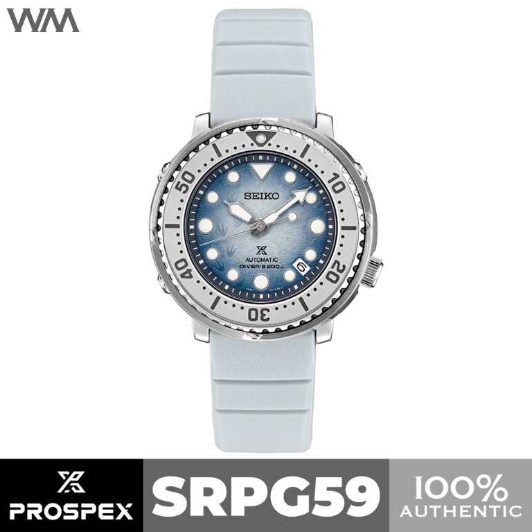 Seiko Prospex Save the Ocean Baby Tuna Antarctica Penguin Automatic ...