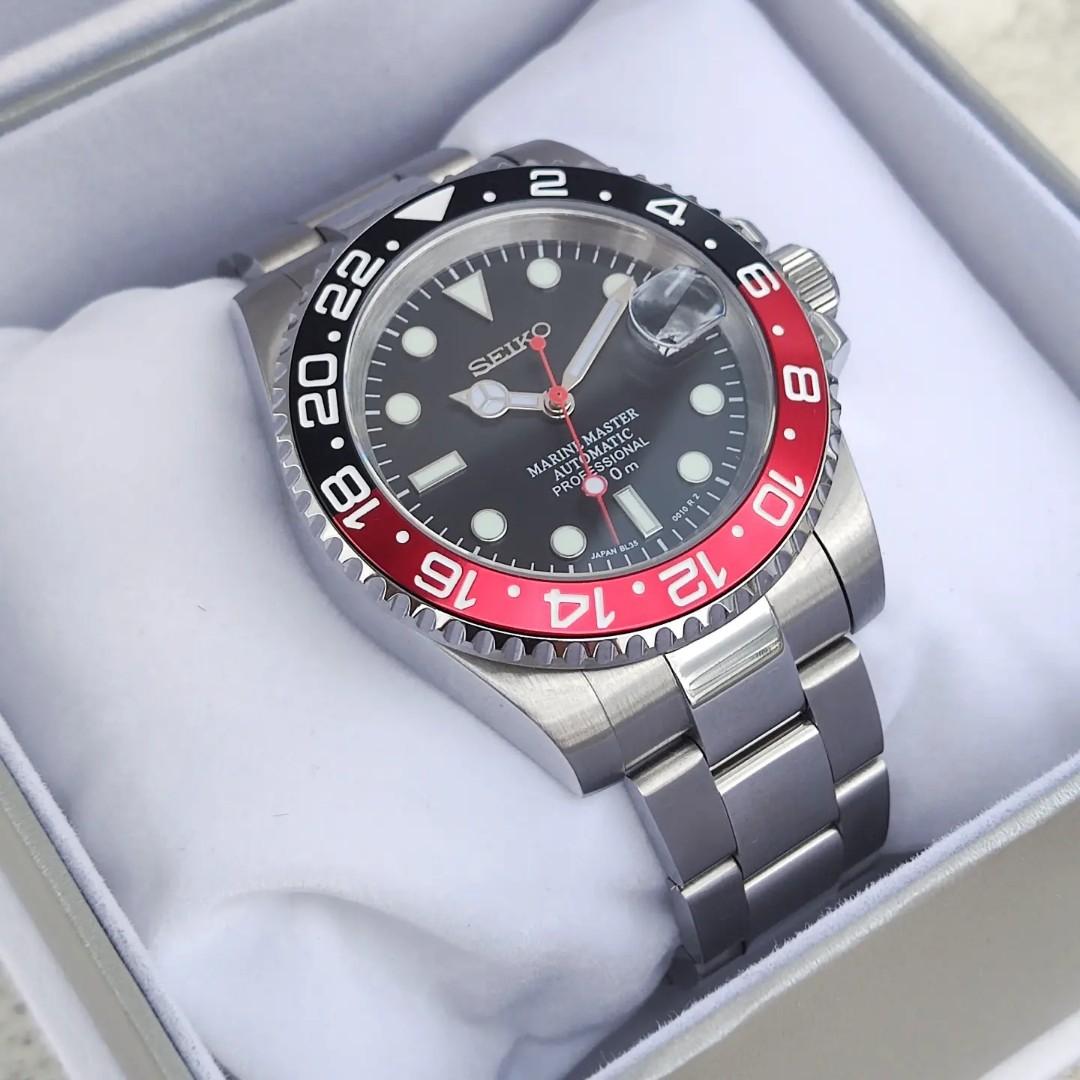 Seikolex GMT Coke Mod, Men's Fashion, Watches & Accessories, Watches on ...