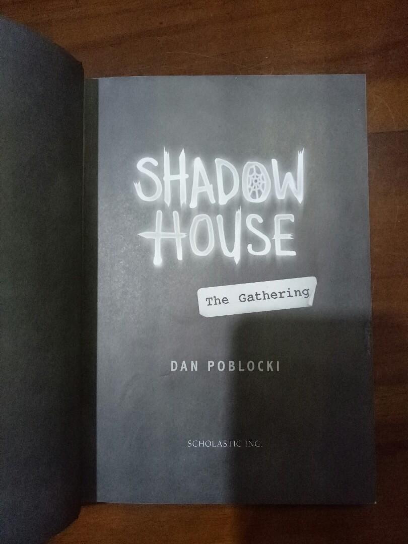 shadow house, DAN POBLOCKI,, Hobbies & Toys, Books & Magazines, Children's Books on Carousell
