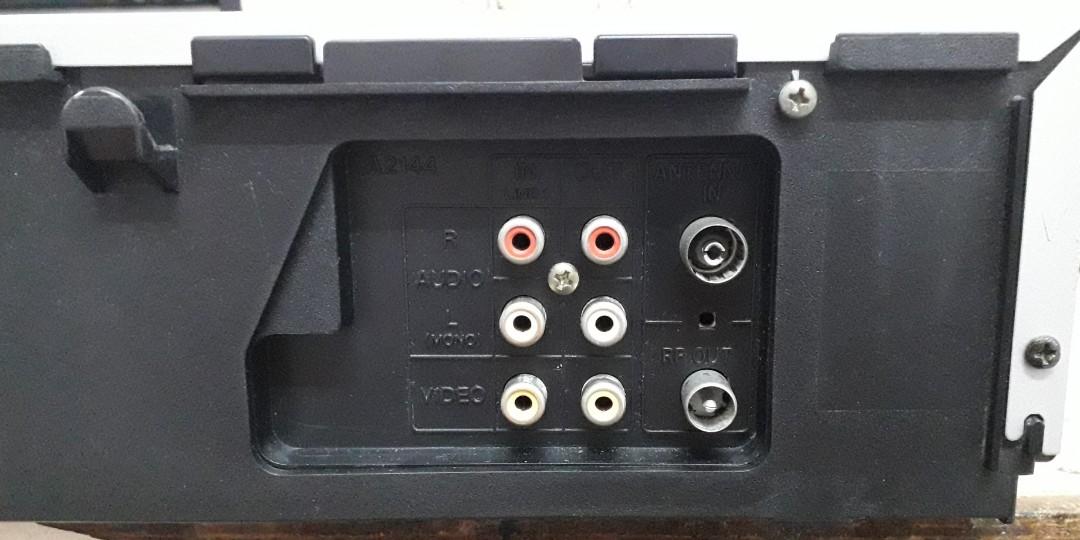 SHARP 6HEAD HI-FI STEREO VCR/VHS/VIDEO CASSETTE PLAYER/VIDEO CASSETTE ...