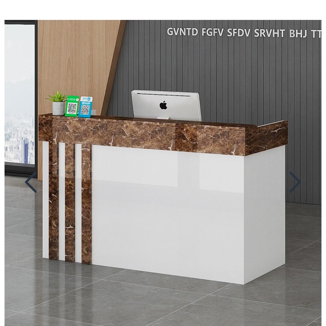 Simple reception counter, Furniture & Home Living, Furniture, Other ...