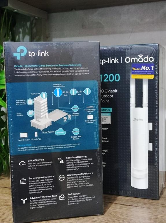TP LINK EAP 225 Outdoor AC1200 Wireless MU-MIMO Gigabit Indoor/Outdoor ...