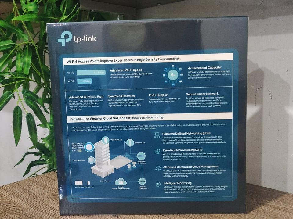 TPLINK EAP 620 HD AX1800 Ceiling Mount WiFi 6 Access Point, Computers ...