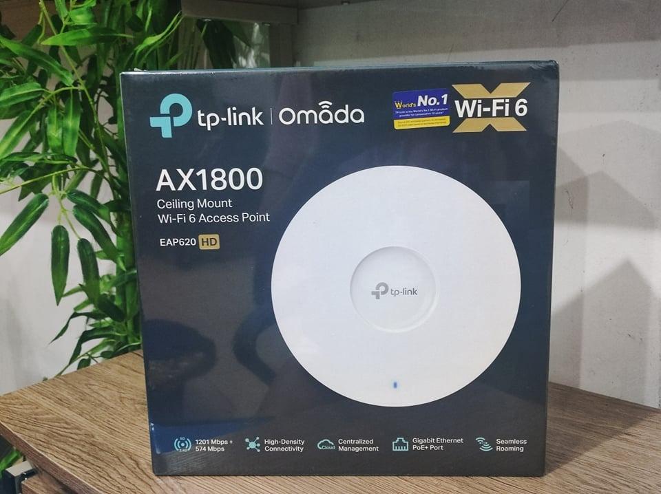 TPLINK EAP 620 HD AX1800 Ceiling Mount WiFi 6 Access Point, Computers ...
