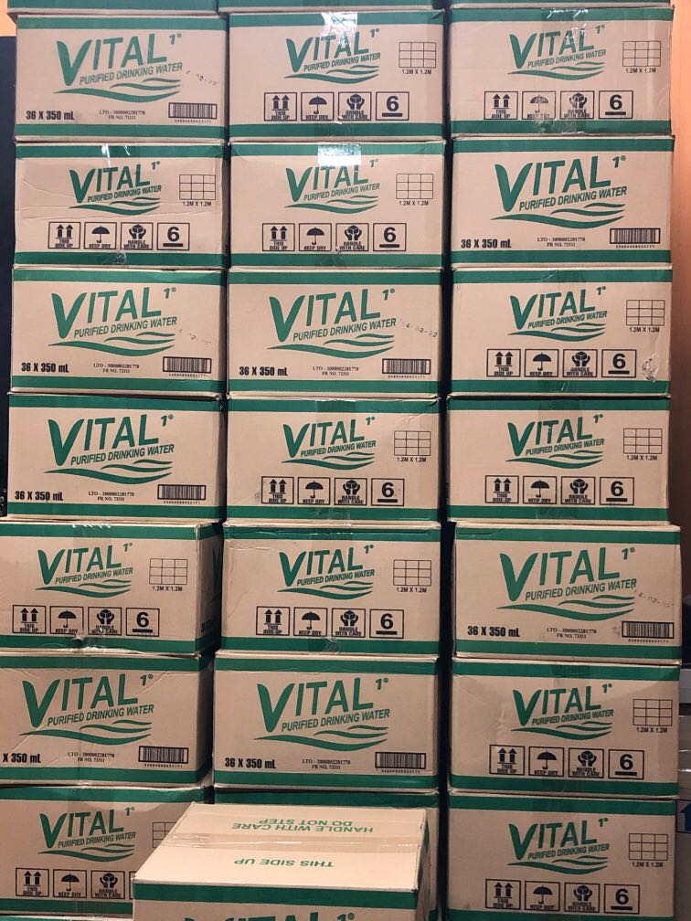 Vital Bottled Water 350ml, Furniture & Home Living, Kitchenware ...