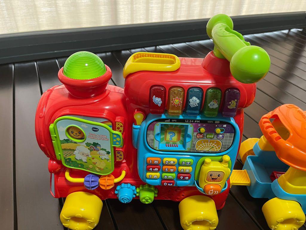 Vtech Alphabet Train, Babies & Kids, Infant Playtime on Carousell