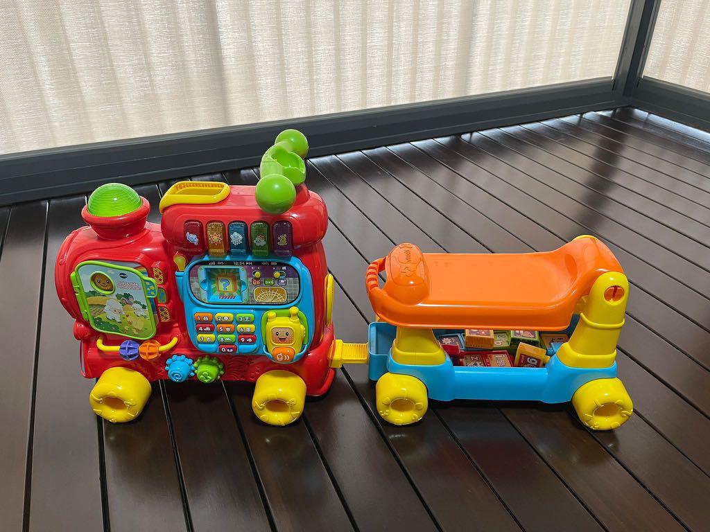 Vtech Alphabet Train, Babies & Kids, Infant Playtime on Carousell