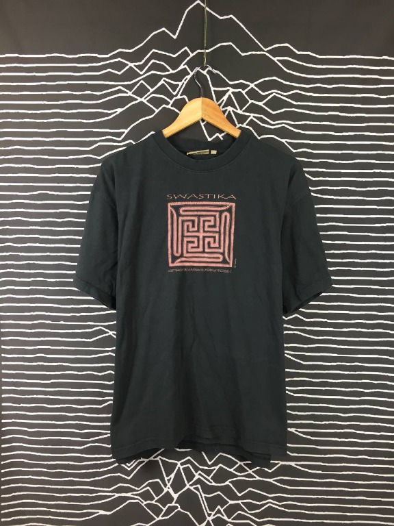 Vtg Swastika Nazi Logo History Art Tee, Men's Fashion, Tops & Sets ...