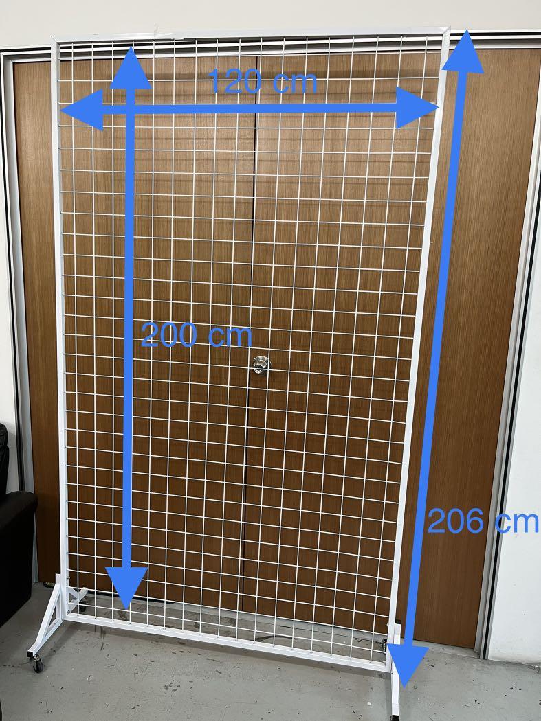 Wire mesh netting display racks, Furniture & Home Living, Furniture ...