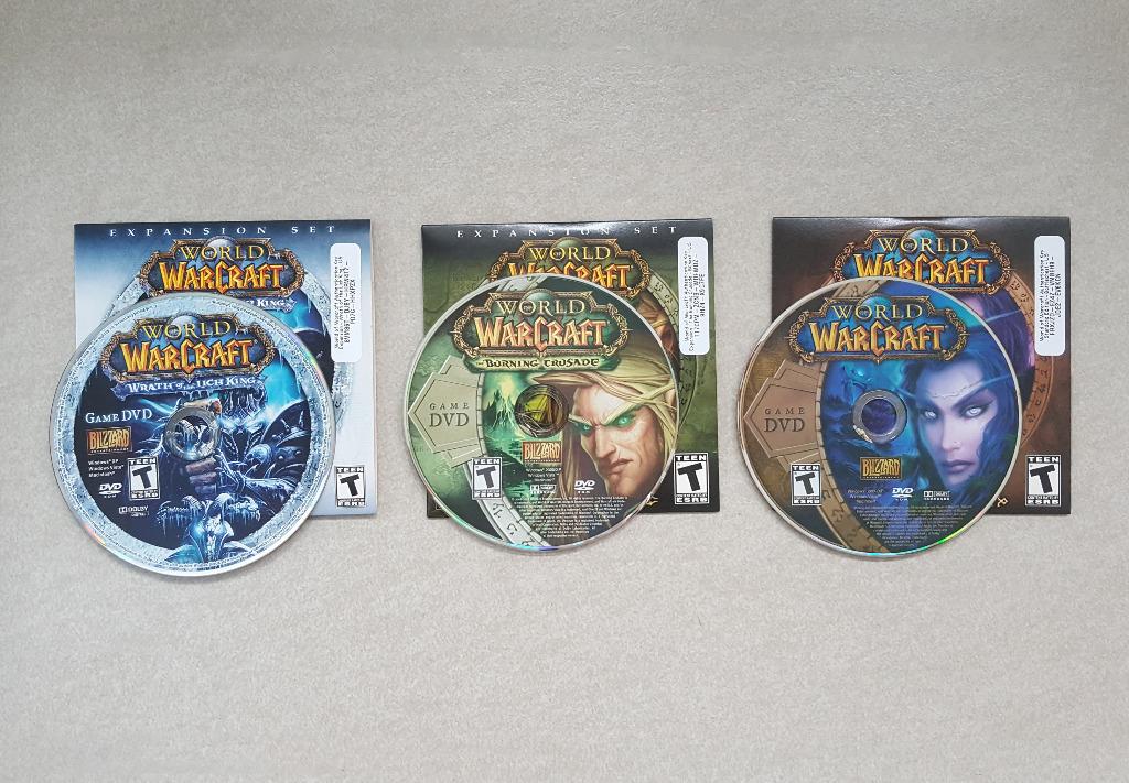 World of Warcraft Battle Chest & The Burning Crusade Expansion Set ...