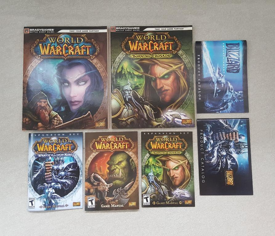 World of Warcraft Battle Chest & The Burning Crusade Expansion Set ...