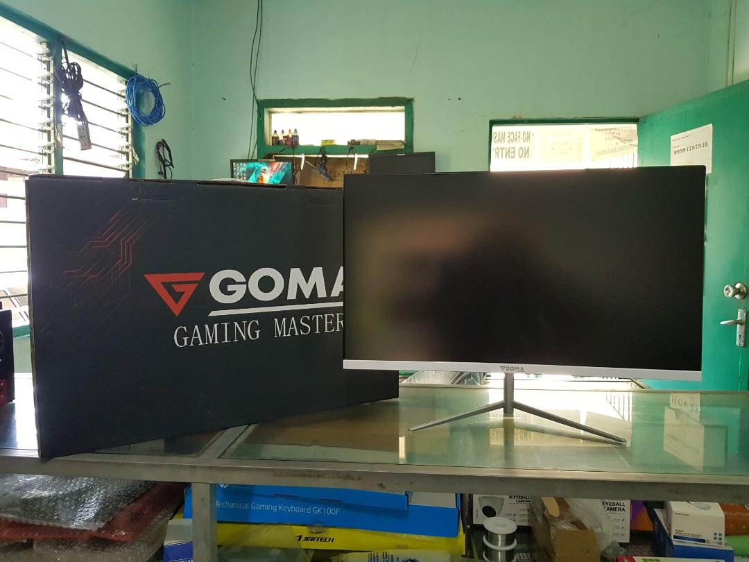 24 curved Goma gaming master monitor, Computers & Tech, Parts ...