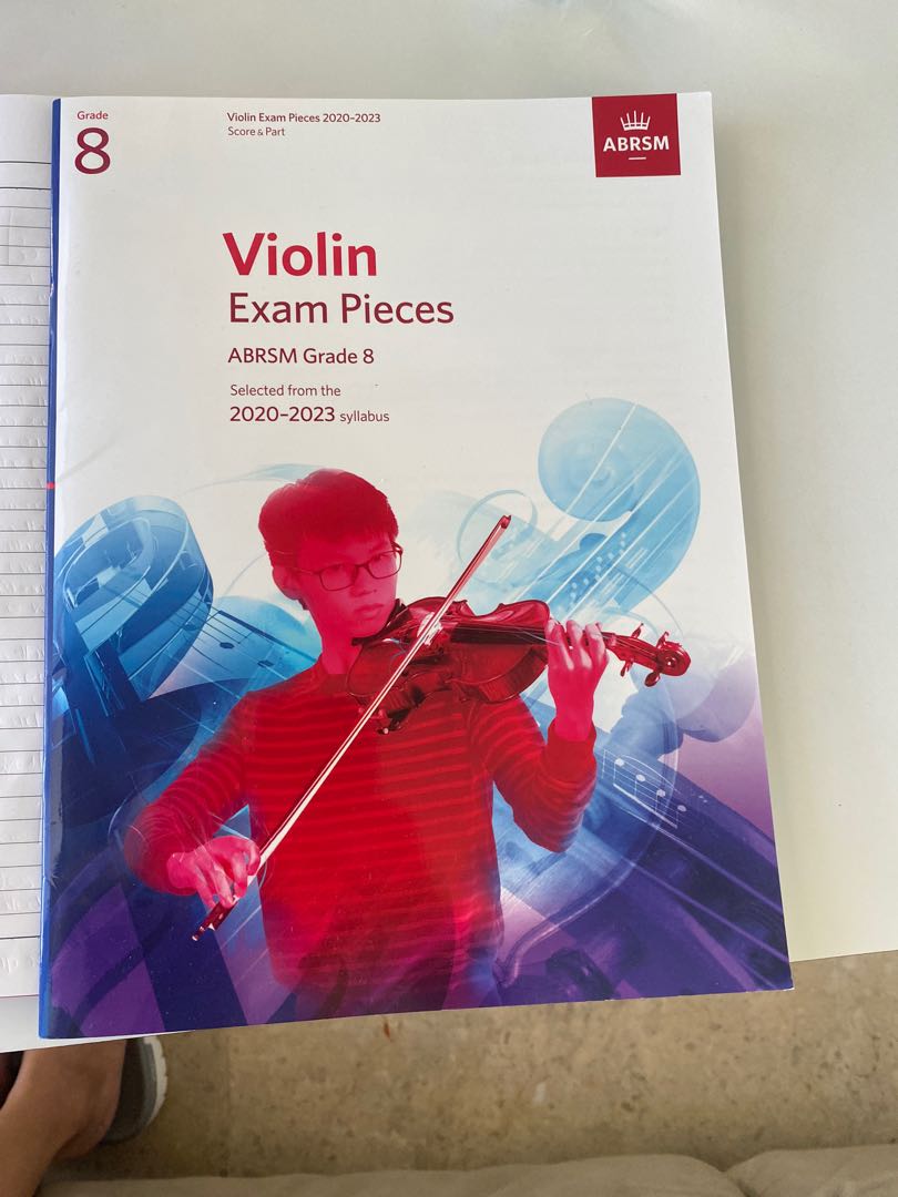 ABRSM Grade 8 violin scores with piano accompaniment scores, Hobbies ...