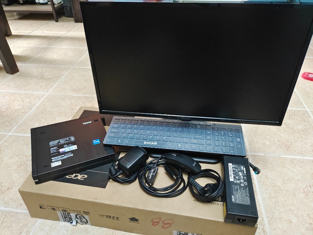 Acer Veriton N Complete Core i5 11th Gen 12gig RAM 256gig SSD 500gig ...