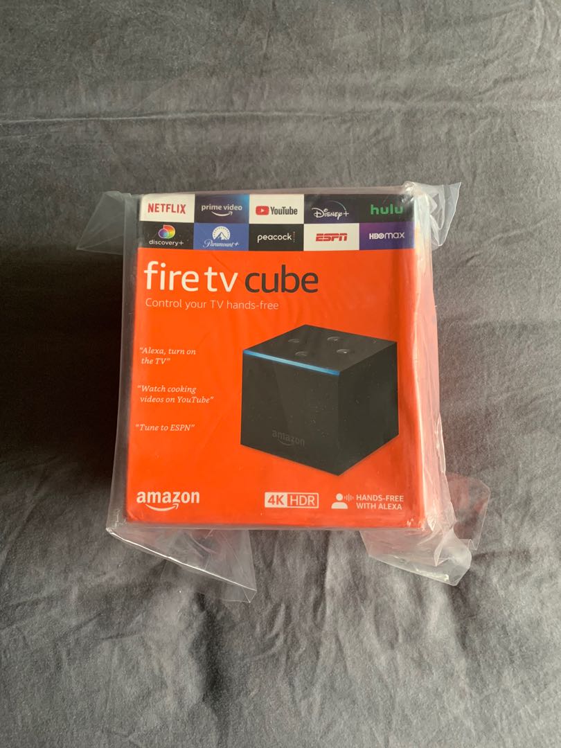 Amazon Fire TV Cube (2nd Gen), TV & Home Appliances, TV & Entertainment ...
