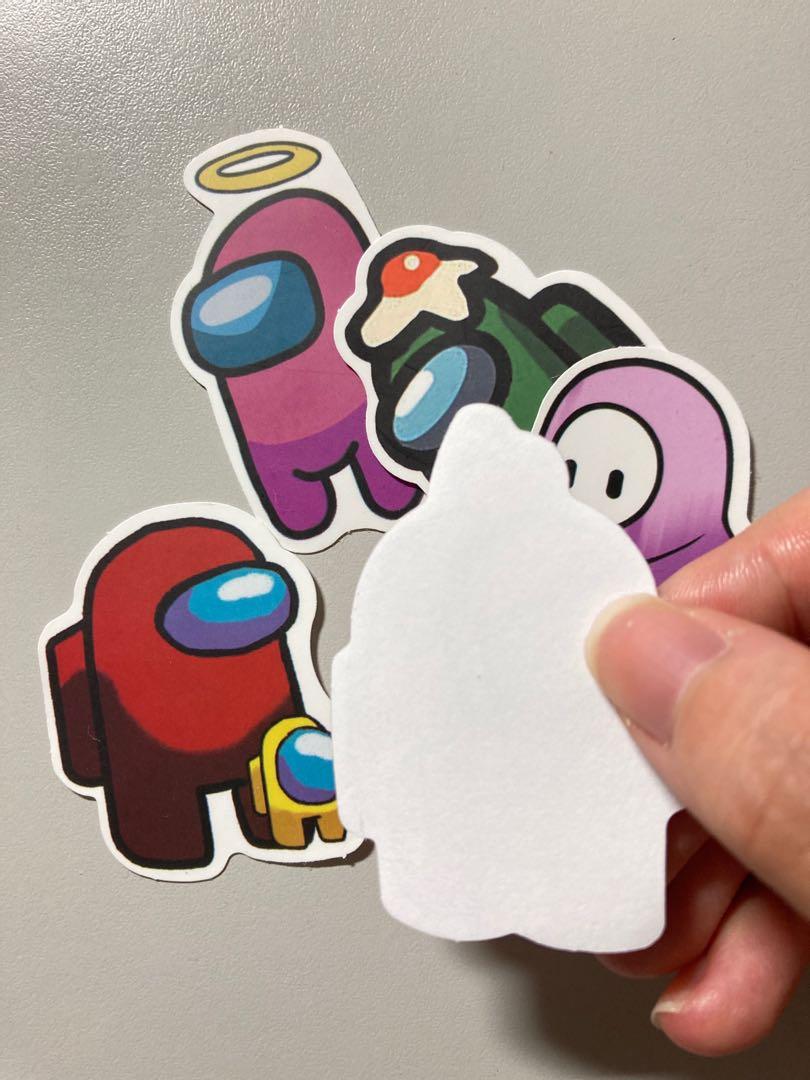 AMONG US Matte Stickers, Hobbies & Toys, Stationery & Craft, Art ...