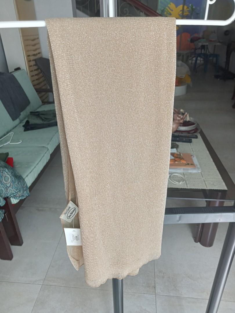 ANNA PASHMINA GLITTER SHAWL, Women's Fashion, Watches & Accessories ...