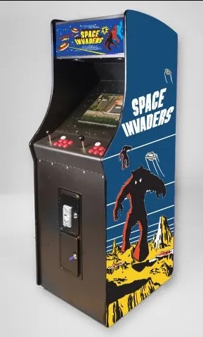 ARCADE MACHINE RETROCADE ‘SPACE INVADERS’, Hobbies & Toys, Toys & Games ...