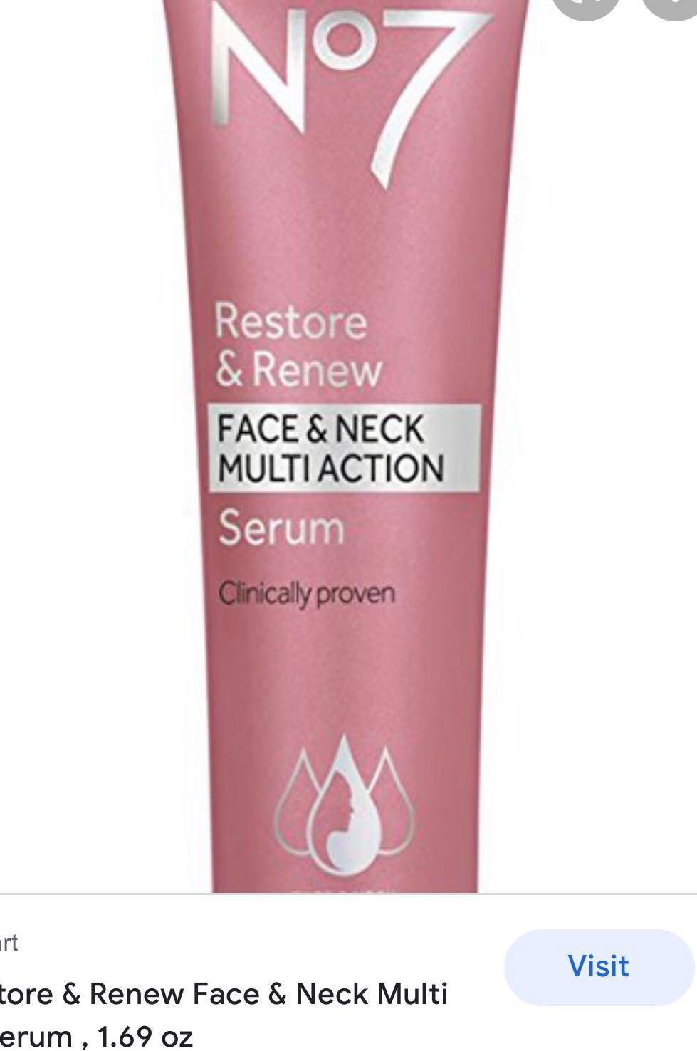 No 7 Renew and Restore Serum from Boots , Beauty & Personal Care, Face ...