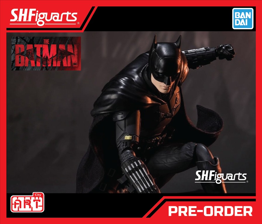 Bandai S.H.Figuarts - SHF Batman - The Batman, Hobbies & Toys, Toys ...