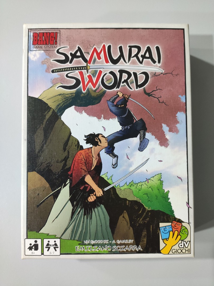Bang Samurai sword card game, Hobbies & Toys, Toys & Games on Carousell