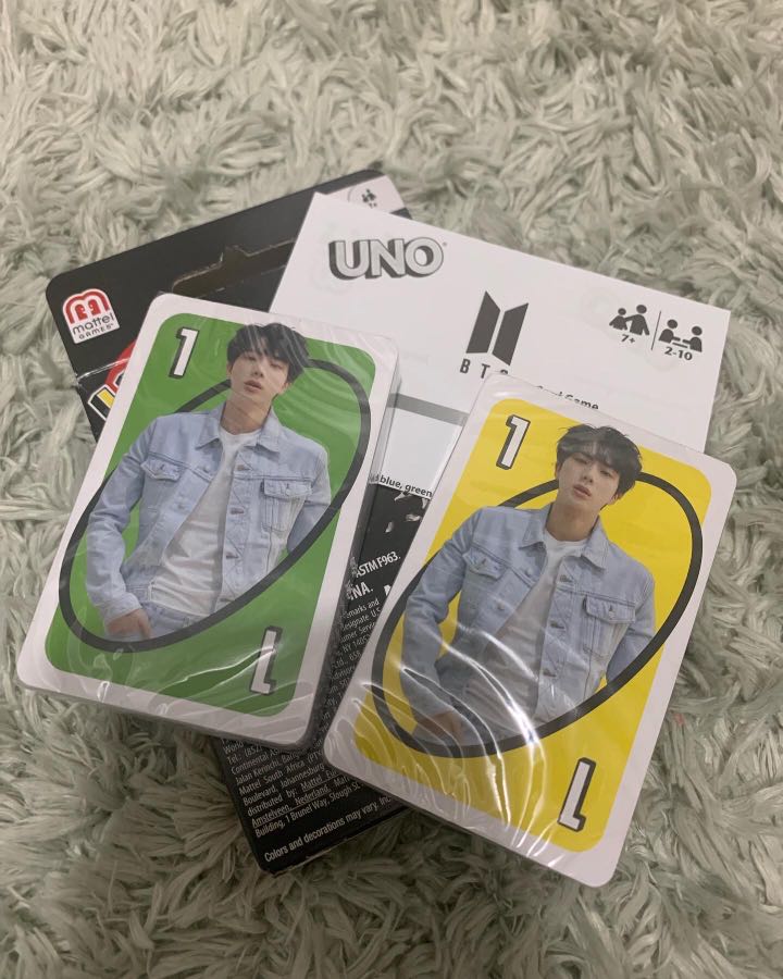 BTS UNO Cards, Hobbies & Toys, Toys & Games on Carousell
