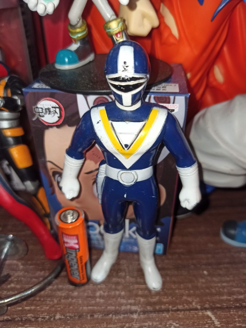 Chikyu sentai fiveman Blue, Hobbies & Toys, Toys & Games on Carousell