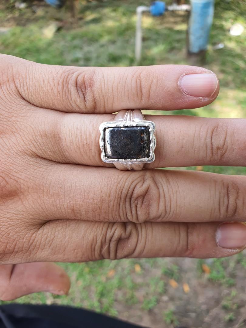Cincin Besi Meteor @ Meteorite @Tahi Bintang, Men's Fashion, Watches ...