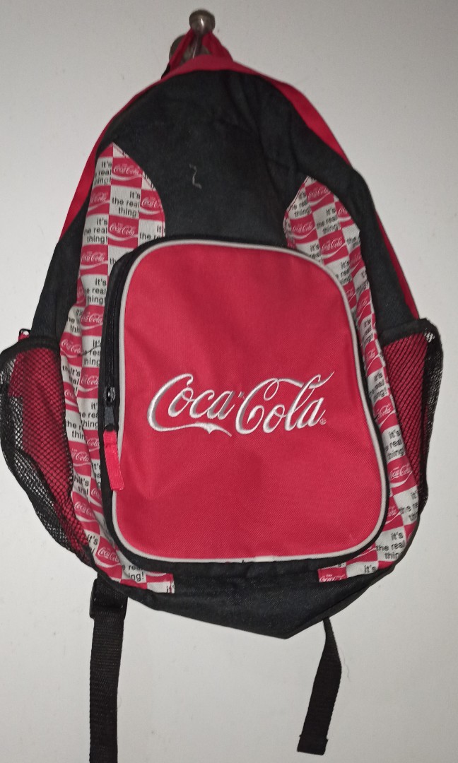 Coca cola Backpack, Women's Fashion, Bags & Wallets, Backpacks on Carousell