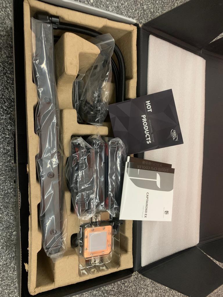 DEEPCOOL Captain 360EX All-in-One Liquid CPU Cooler, Computers & Tech ...