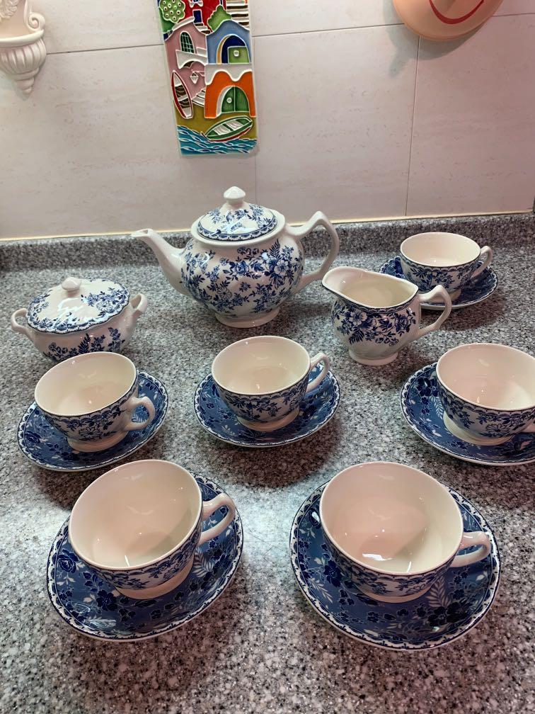 Devon Cottage Tea set, Furniture & Home Living, Home Decor, Other Home ...