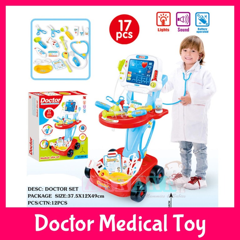 Doctor Medical Toy Set★Surgeon Hospital★Kids Children Boy Girl Birthday ...