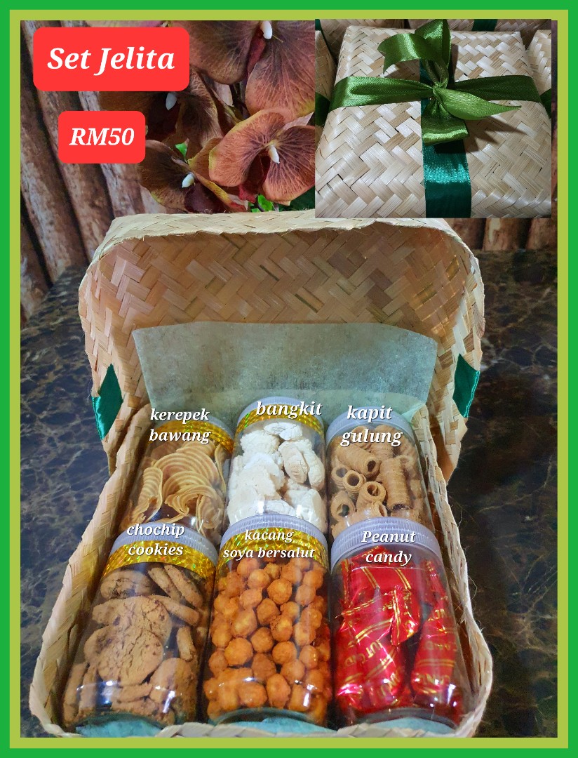DOORGIFT RAYA HAMPER RAYA GIFTBOX, Food & Drinks, Gift Baskets ...