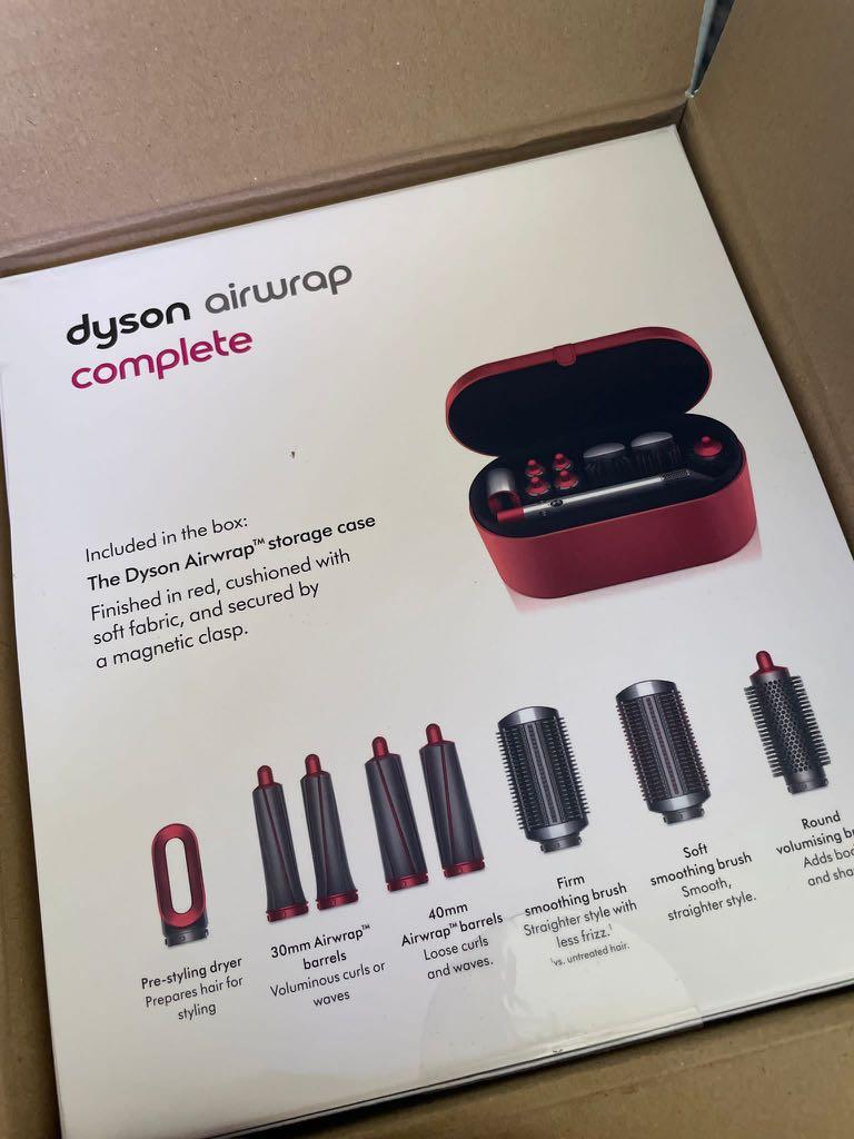 Dyson Airwrap (Complete) - Red, Beauty & Personal Care, Hair on Carousell